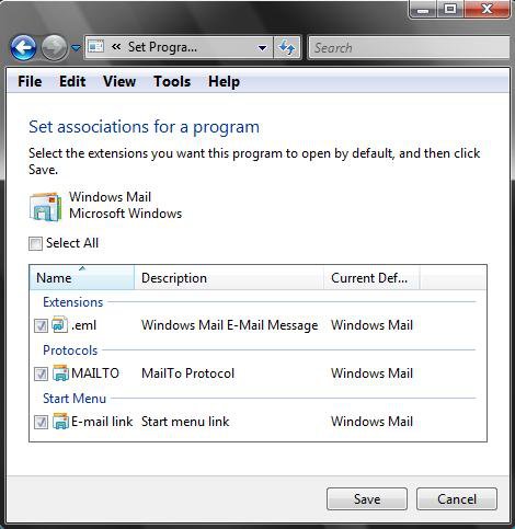 Default Programs - Program Default Associations | Vista Forums