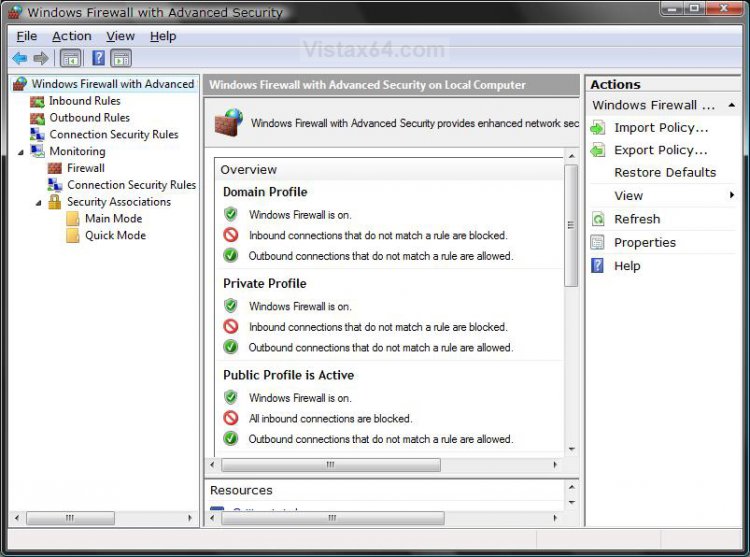 Configure Windows Firewall With Advanced Security Rootusers