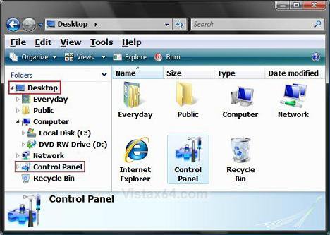 Windows Control Panel Icon