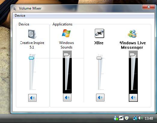 Volume Mixer? | Vista Forums