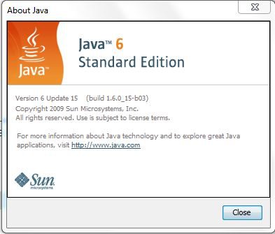 Java (JRE) 6 update 15 available | Vista Forums