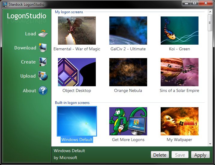 Logon screen - Change | Vista Forums