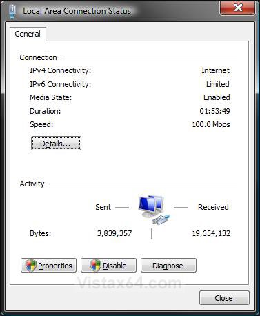 Network Connection Status Shortcut | Vista Forums