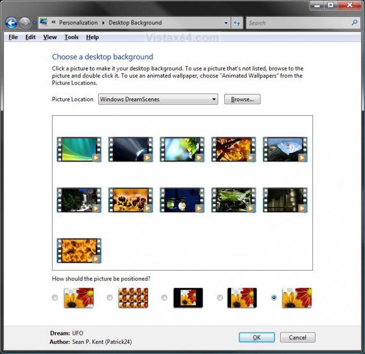 DreamScene | Vista Forums